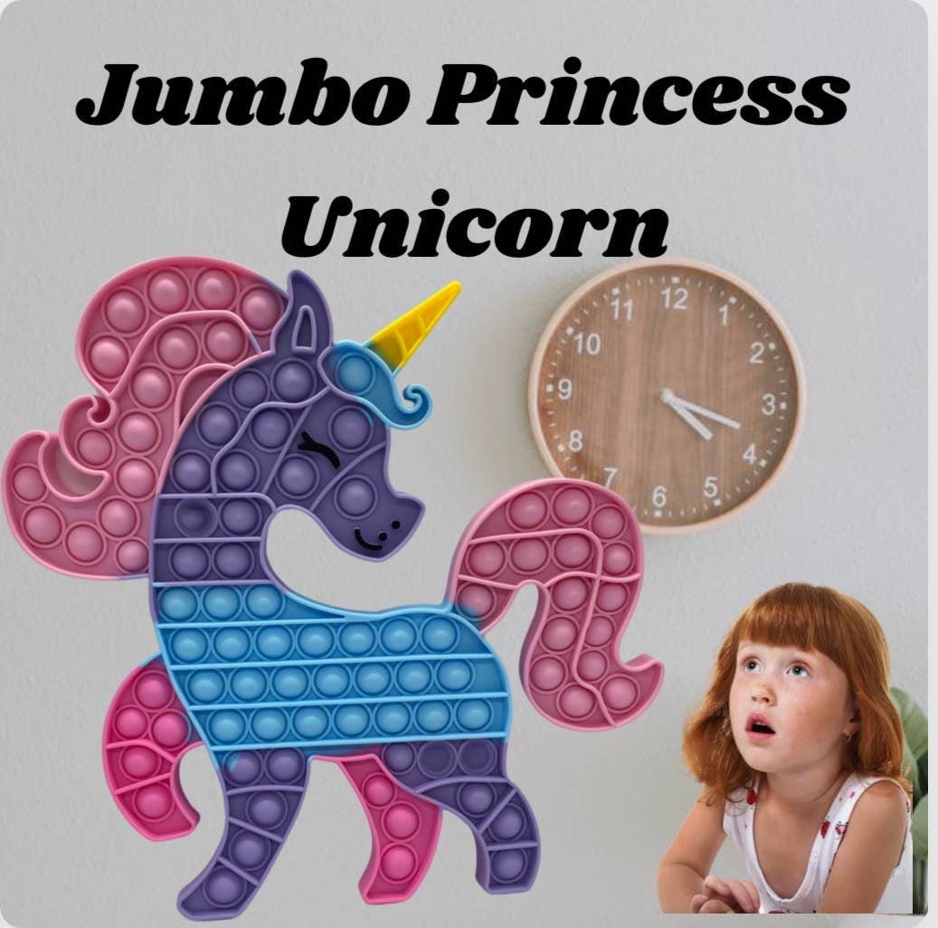 Jumbo Huge Princess Unicorn Fidget ! | Build-A-Pet Clubhouse